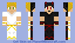 *Anlemo* Angel and Devil Minecraft Skin