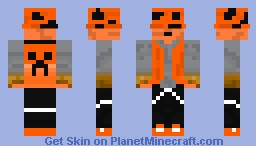 Swag but Shy Minecraft Skin