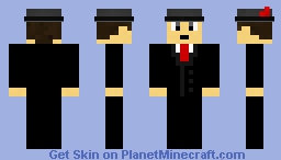 Dressed Man Minecraft Skin