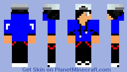 teen with a cap Minecraft Skin