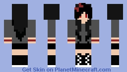 vampire girl Minecraft Skin