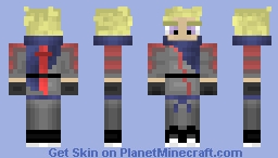 awesome random anime character [better in 3D ] :) Minecraft Skin