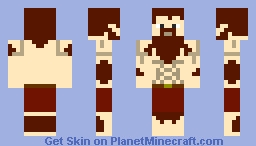 Werewolf (Blood Red) Human Minecraft Skin
