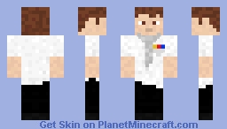 Chuck Bartowski 1.8 Minecraft Skin