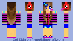 Demon Girl (Submitted 4 Orespawn mod) Minecraft Skin