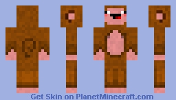 Derpy Monkey Minecraft Skin