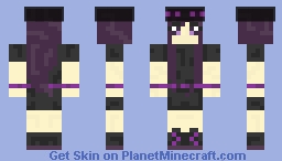 Ender girl Minecraft Skin