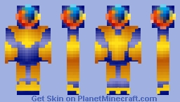 Browser Wars: Mozilla FireFox Minecraft Skin