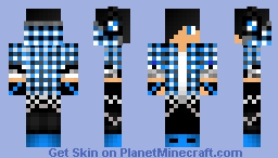 Skin Blue Minecraft Skin