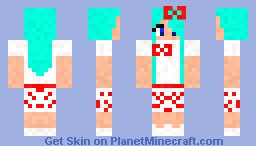 DJ Girl Minecraft Skin