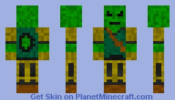 Slime Pirate Minecraft Skin
