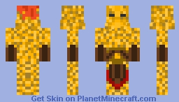 Adeptus Custodes Soldier Minecraft Skin