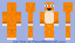Orange Fox Minecraft Skin