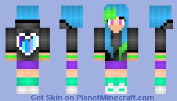 °ριxεl° Neon Punk? Minecraft Skin