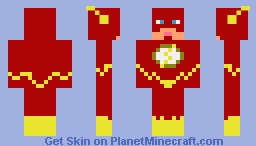 Flash (Barry Allen) Minecraft Skin