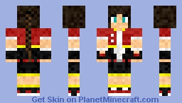 Female Pokemon Ranger Minecraft Skin