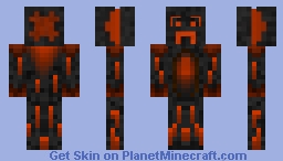 Molten Core Minecraft Skin
