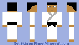 2nd Degree Black Belt Minecraft Skin