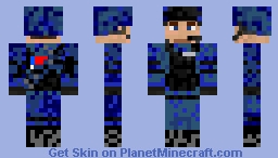 U.S Navy Seal [BLUE] Minecraft Skin