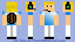 PewDiePie Minecraft Skin