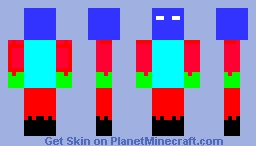 Herobine Color Minecraft Skin