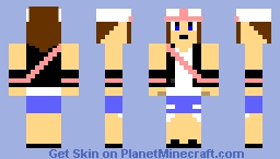 Hilda (Pokemon Black/White) Minecraft Skin
