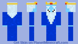 The Ice King Minecraft Skin