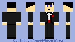Bruce wayne (tuxedo) Minecraft Skin