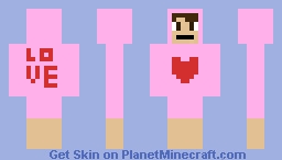 Love Man Minecraft Skin