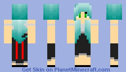 Ice Prom Queen!!! (Happy Birthday me) Minecraft Skin