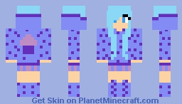 CupCake Girl Minecraft Skin