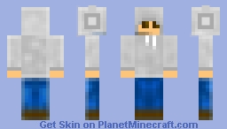 Cute Hoodie Boy Minecraft Skin