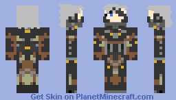 Raiden MGR Minecraft Skin