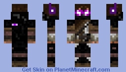 Ender Hunter Skin Minecraft Skins Minecraft Enderman Hunter Skin 77002