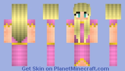 Pink Princess Minecraft Skin