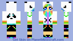 Turtle Girl Minecraft Skin