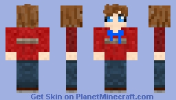Bow tie girl Minecraft Skin