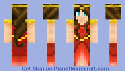 The Fire Empress (Re-made!) Minecraft Skin