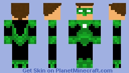 Green Lantern Minecraft Skin
