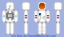 ASTRONAUT - SHADED Minecraft Skin