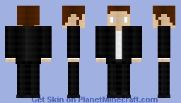 Chris Martin [Coldplay] (Scientist, w/ Jacket) Minecraft Skin