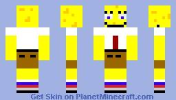 Spongebob Minecraft Skin