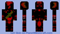 Dragon Warrior (Red) Minecraft Skin