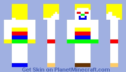 flag guy Minecraft Skin