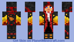 Human Blaze Minecraft Skin
