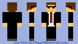 Man In Suit Minecraft Skin
