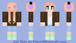 ~JV~ OC: Rosalynn (Pig Tails!) Minecraft Skin