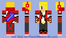 Cool Red Minecraft Skin