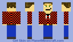 Checkered sweater Minecraft Skin
