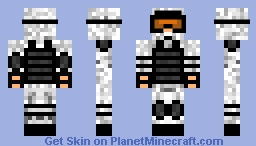 Snow Soldier Minecraft Skin